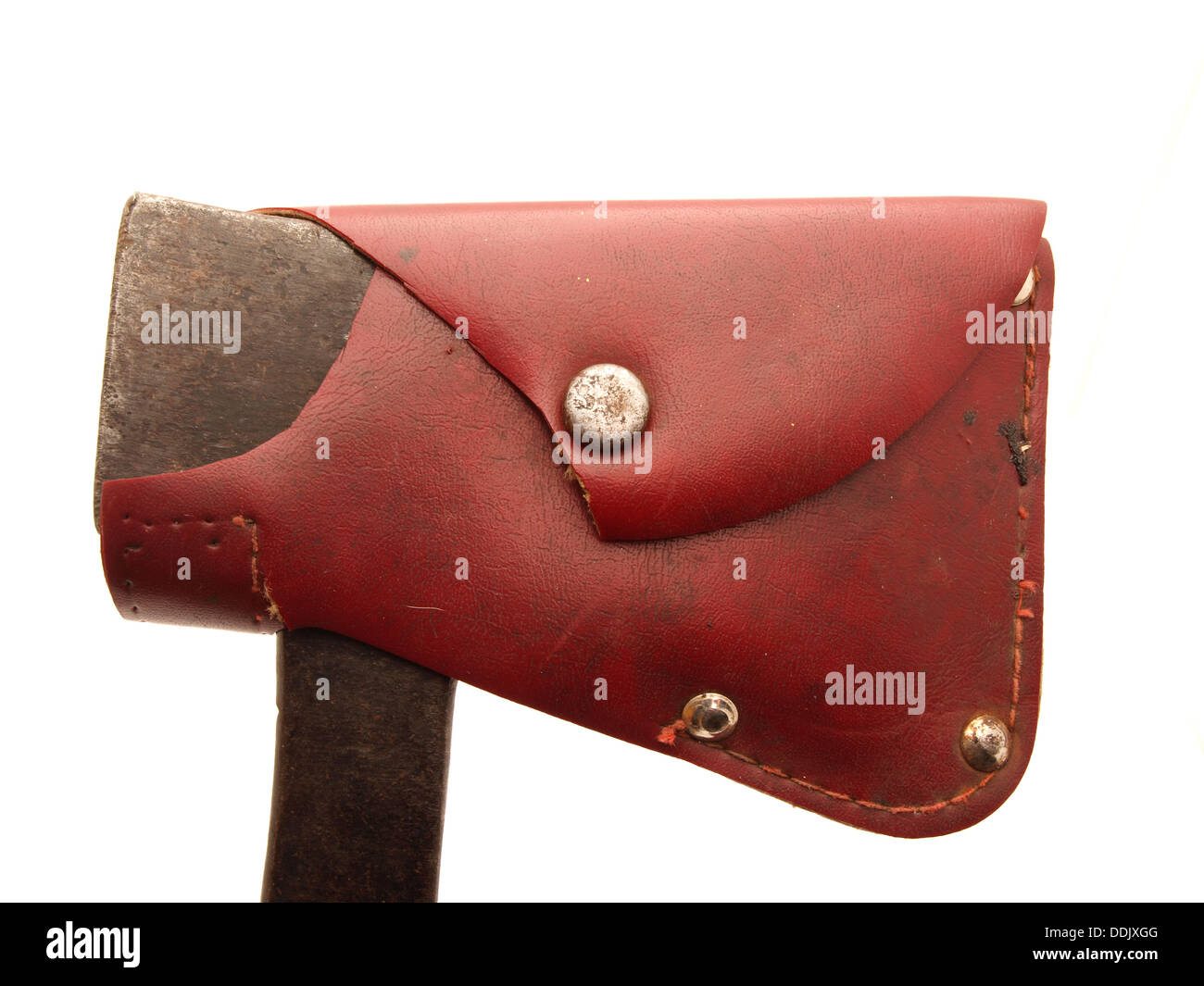 Axe on a white background Stock Photo - Alamy