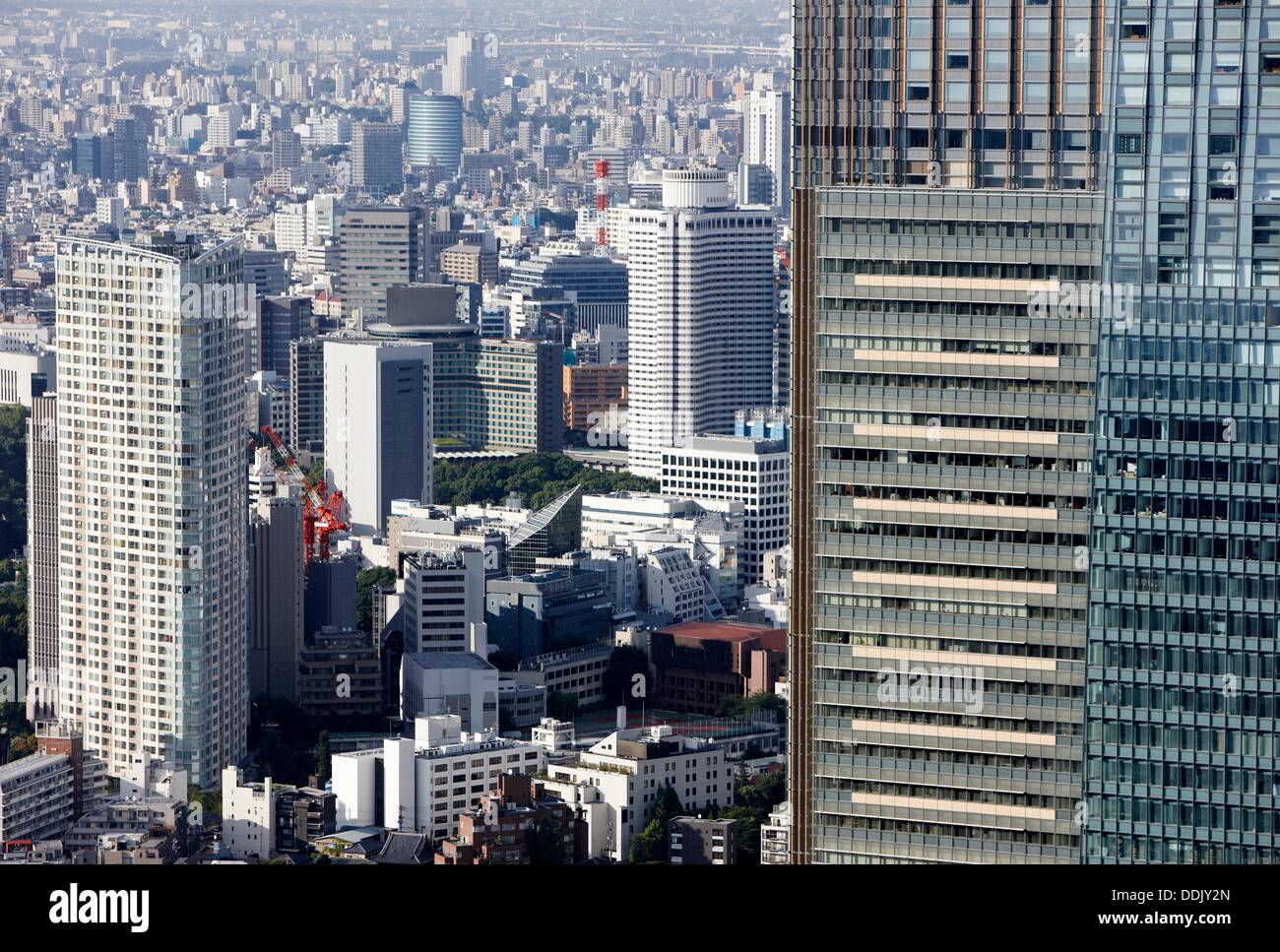 Tokyo midtown aerial hi-res stock photography and images - Alamy