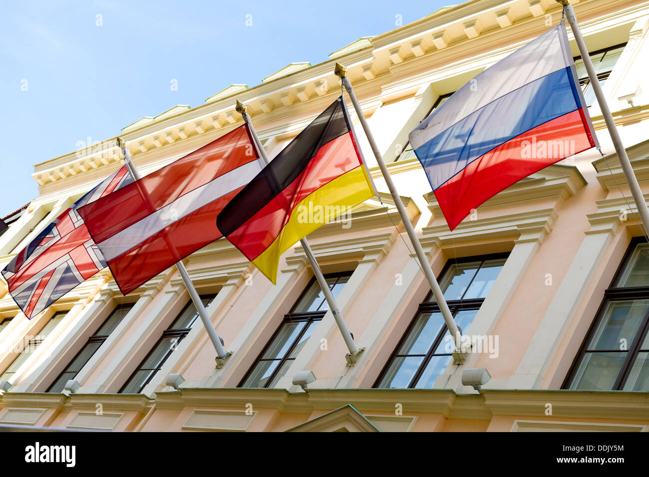 Flags of the country hi-res stock photography and images - Alamy