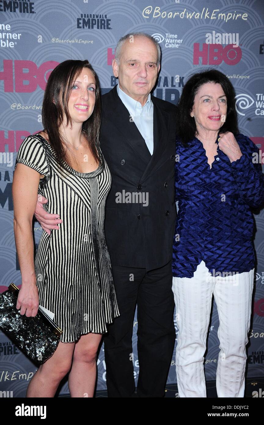 New York, NY. 3rd Sep, 2013. David Chase, Family at arrivals for ...