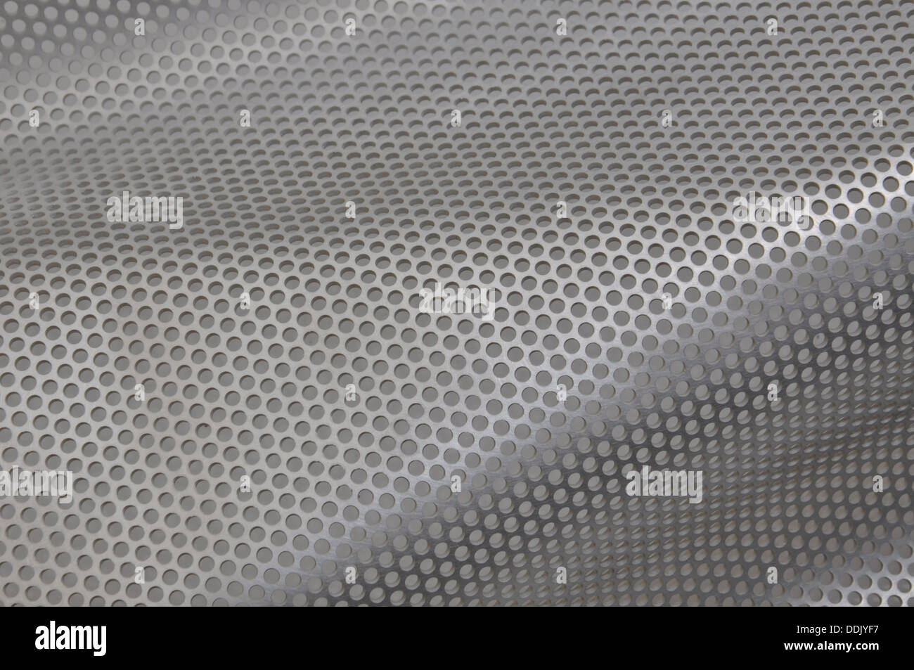 Metal sheet surface with holes Stock Photo - Alamy