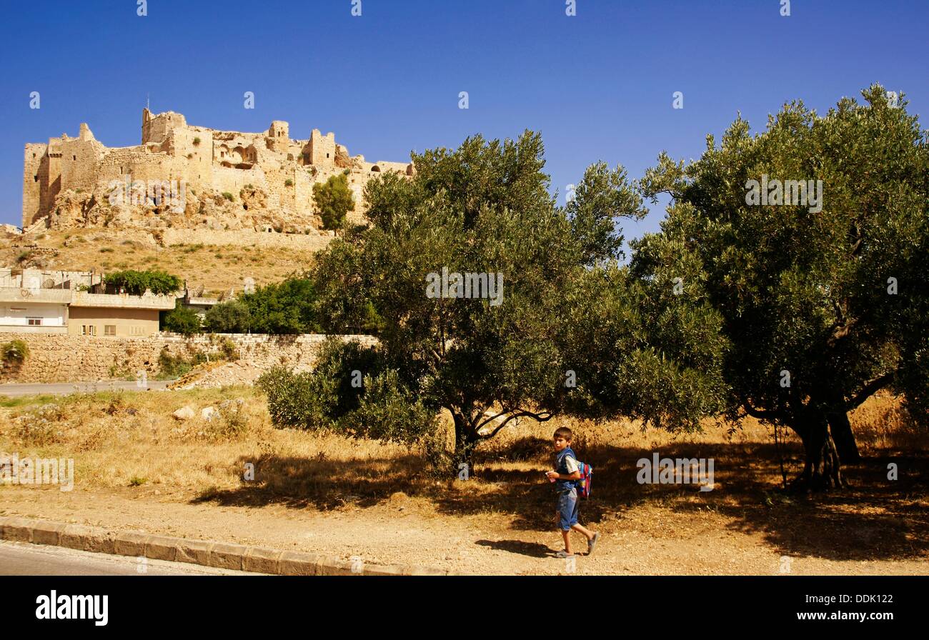 Masyaf castle hi-res stock photography and images - Alamy