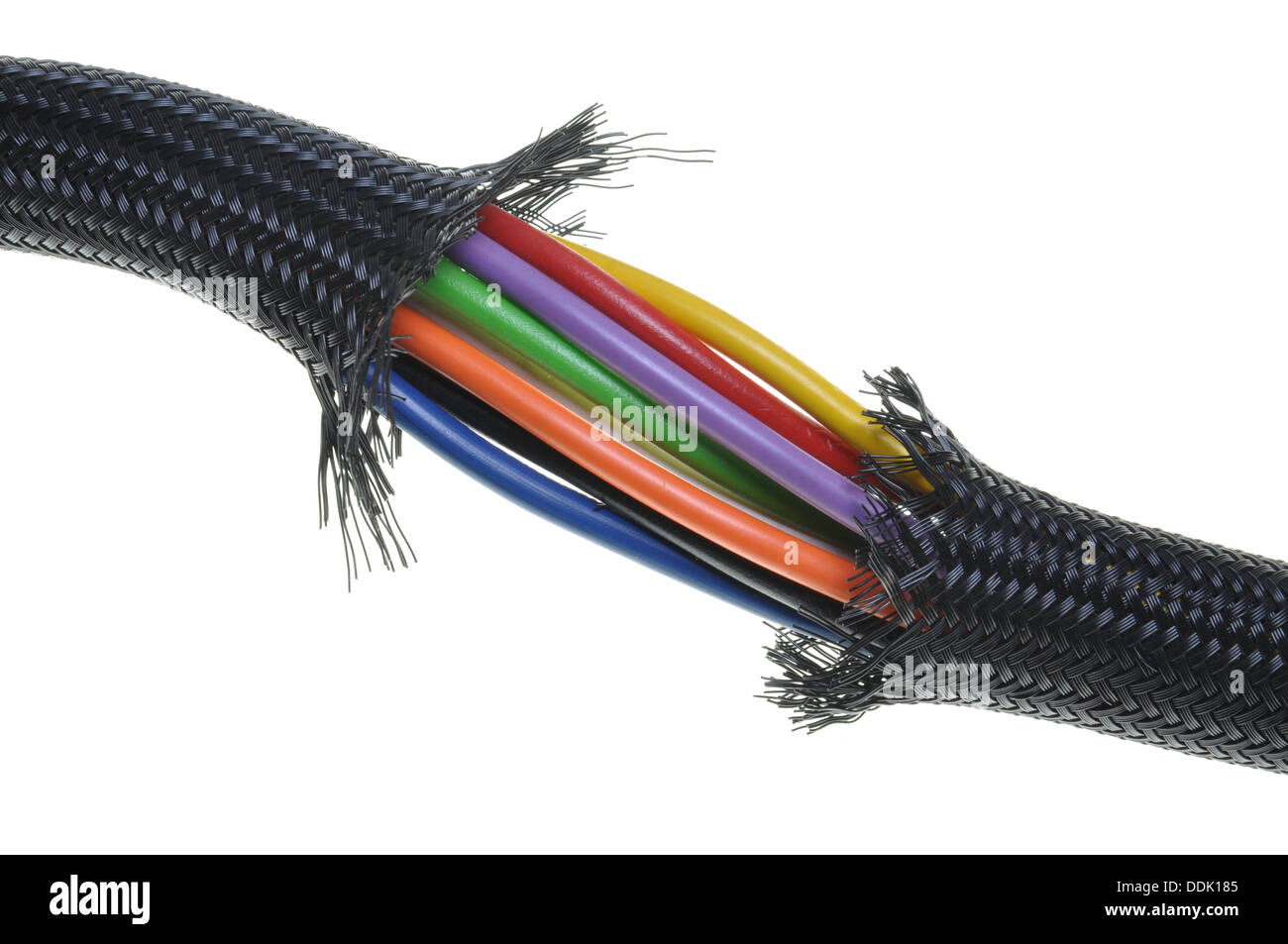 Damage to the network Stock Photo - Alamy