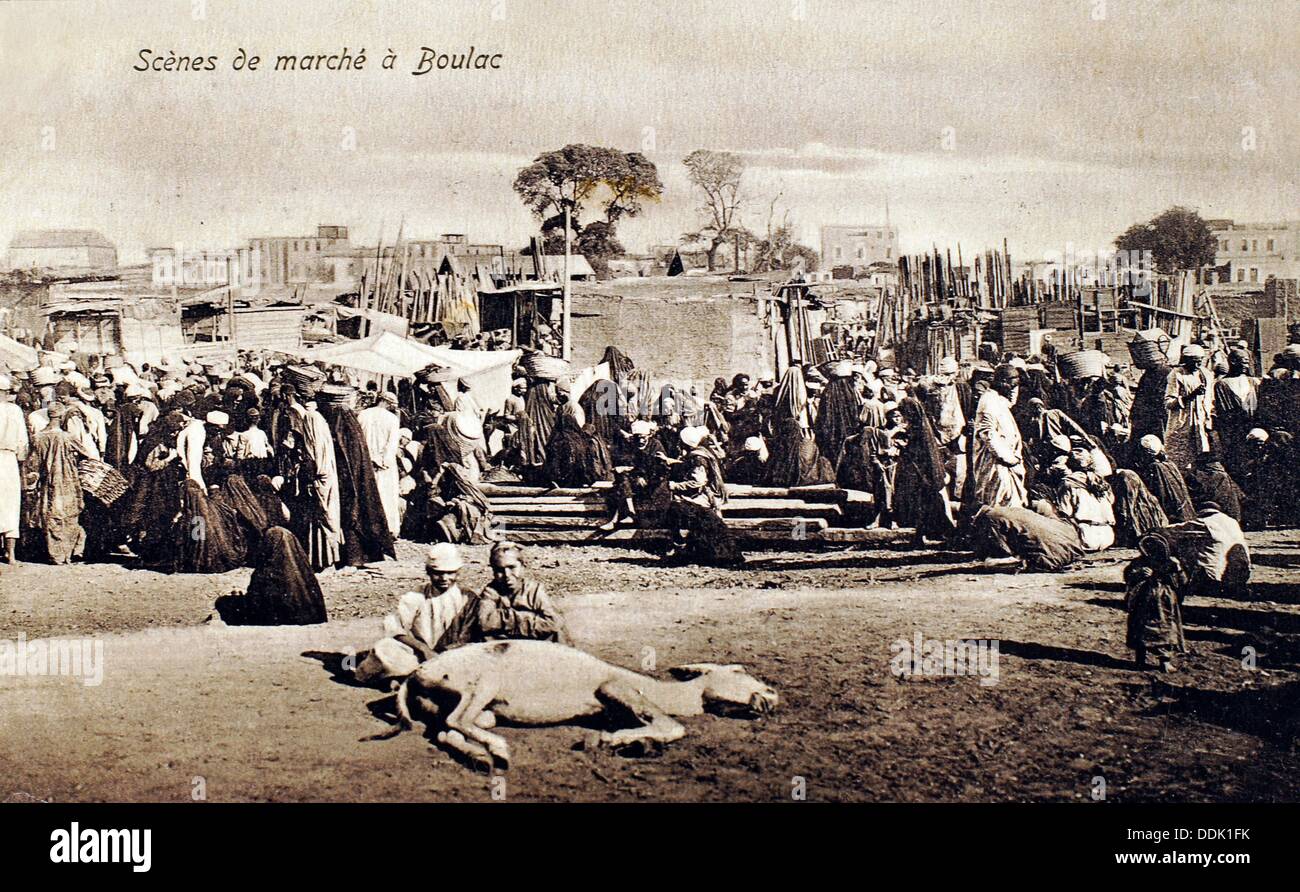 Egypt Boulaq Cairo Market High Resolution Stock Photography and Images ...