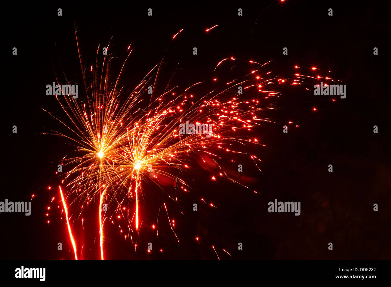Fireworks Display, Mid-Winter Carnival, The Octagon, Dunedin, South ...