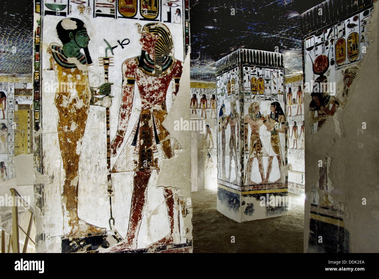 Seti I Tomb Interior High Resolution Stock Photography and Images - Alamy