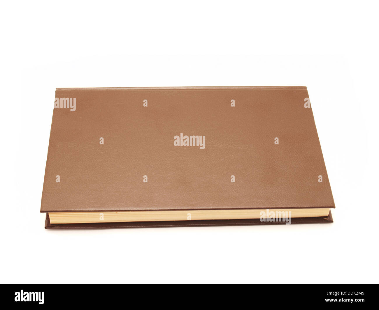 The old black book on a white background Stock Photo - Alamy