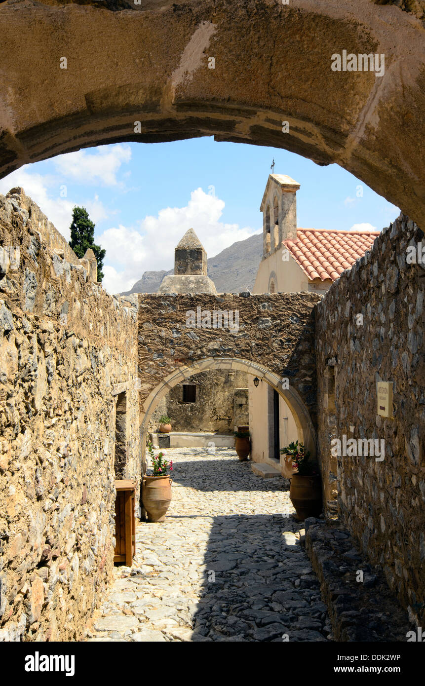 Lower (Kato) Monastery of Saint John the Baptist - Preveli, Crete ...