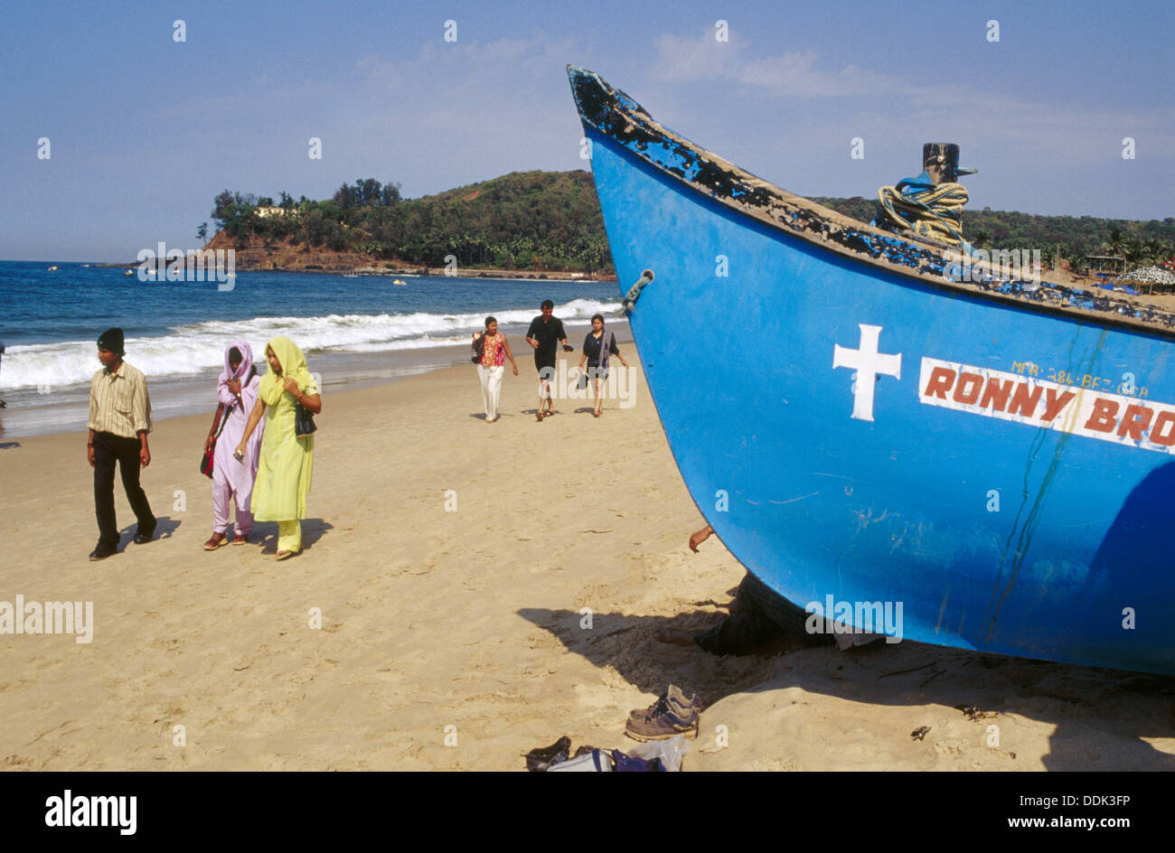 Baga beach hi-res stock photography and images - Alamy