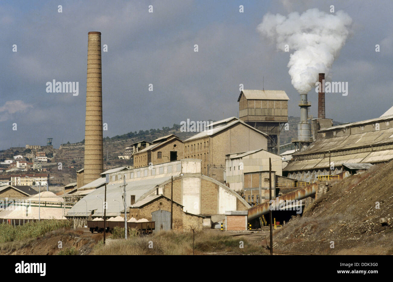 Mining industry, Suria, Barcelona province, Spain Stock Photo - Alamy