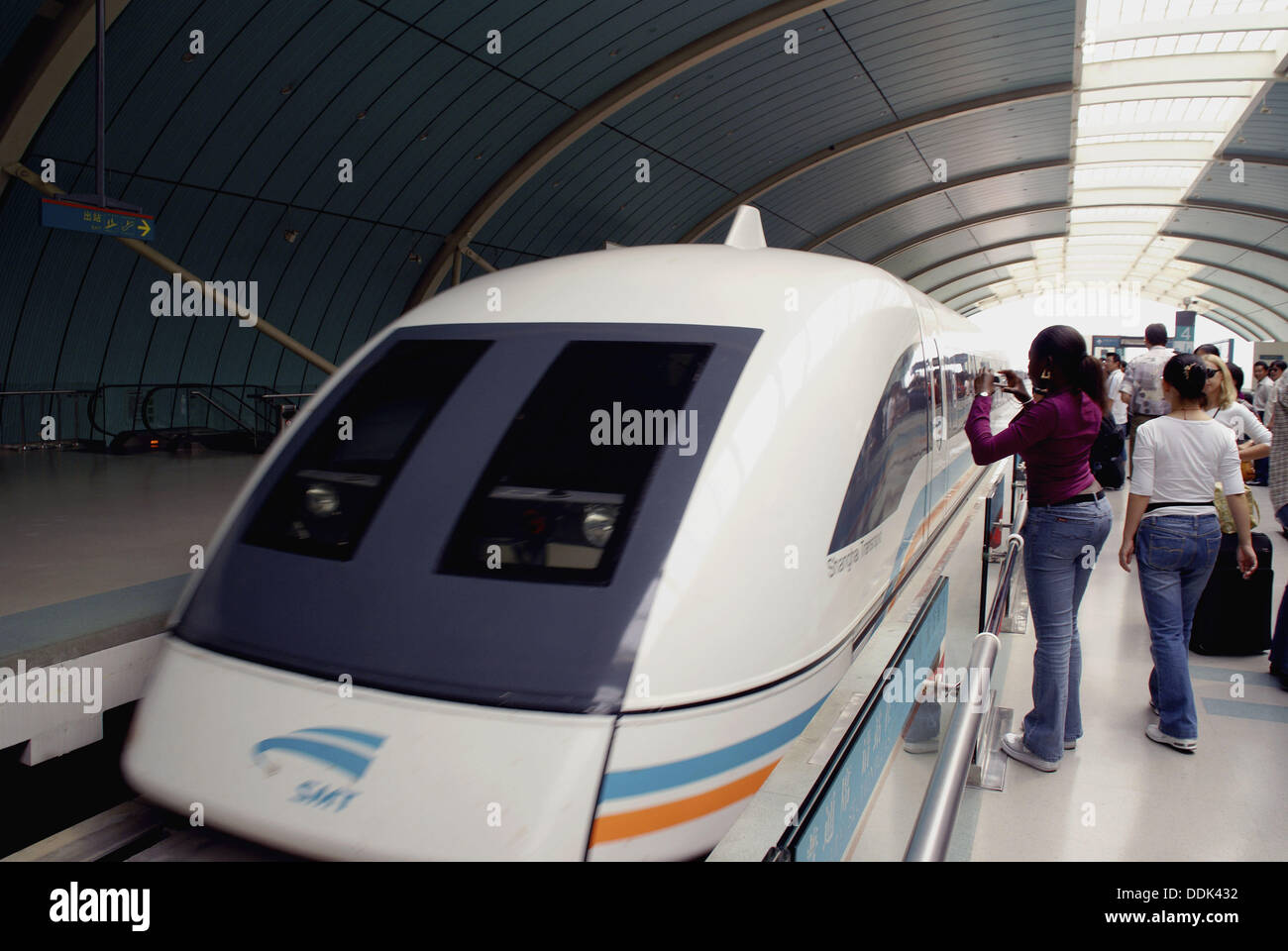 Interior Of Shanghai Maglev Train High Resolution Stock Photography and ...