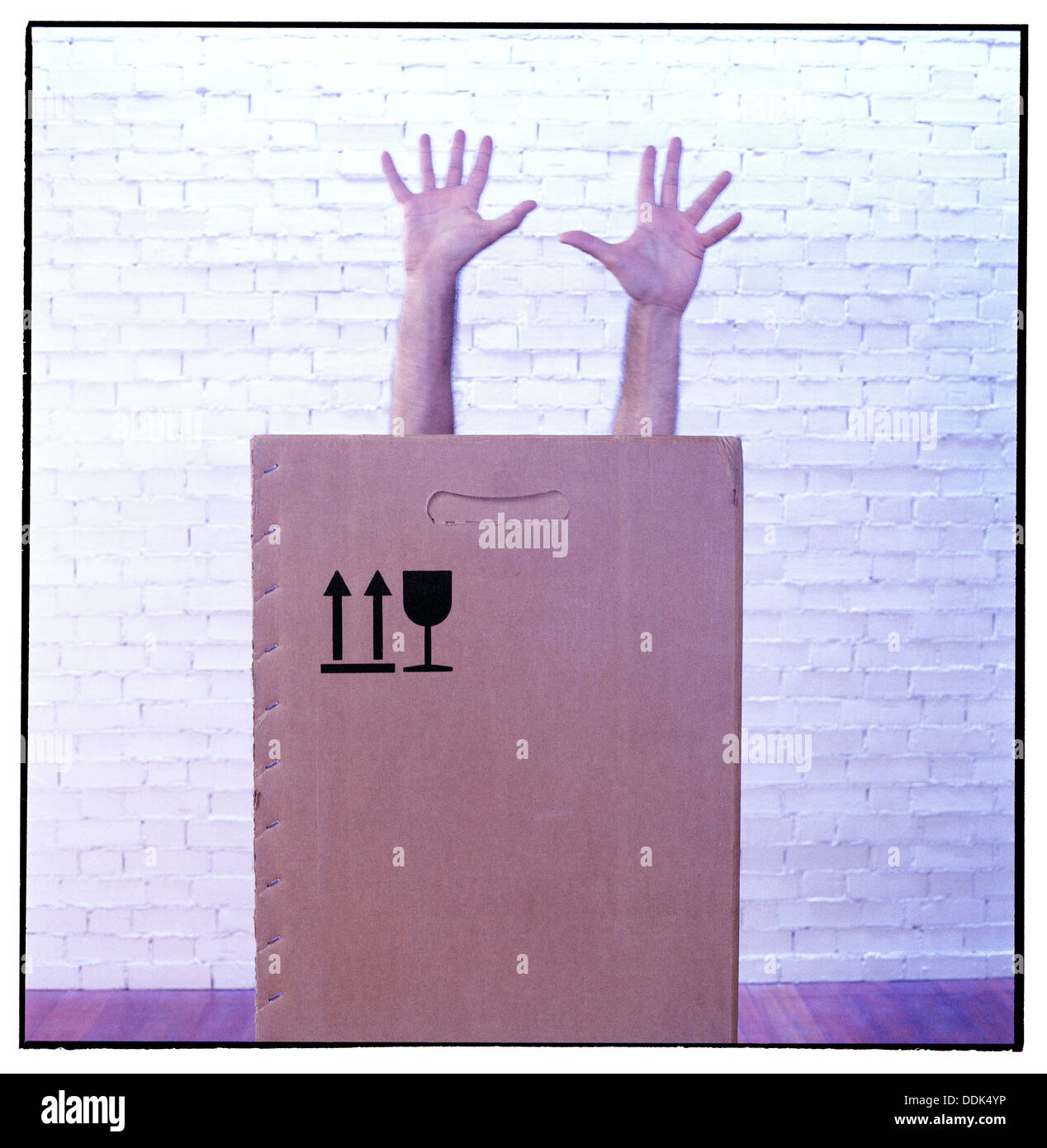 Person surrender white hi-res stock photography and images - Alamy