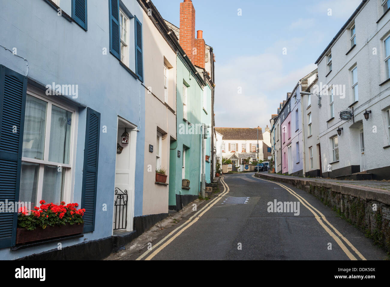 England, Cornwall, Padstow, Street Scene Stock Photo - Alamy
