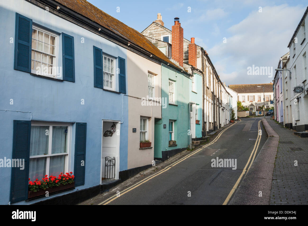 England, Cornwall, Padstow, Street Scene Stock Photo - Alamy