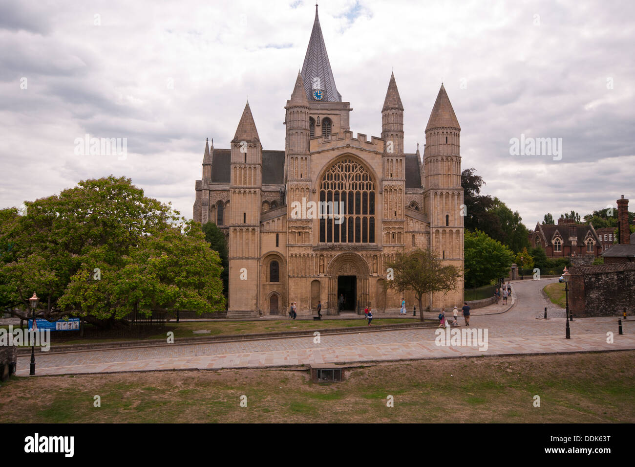Rochester Cathedral Kent UK Stock Photo - Alamy
