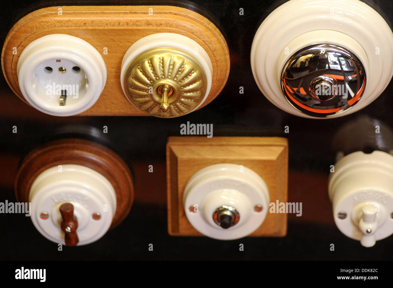 Old fashioned switches hi-res stock photography and images - Alamy