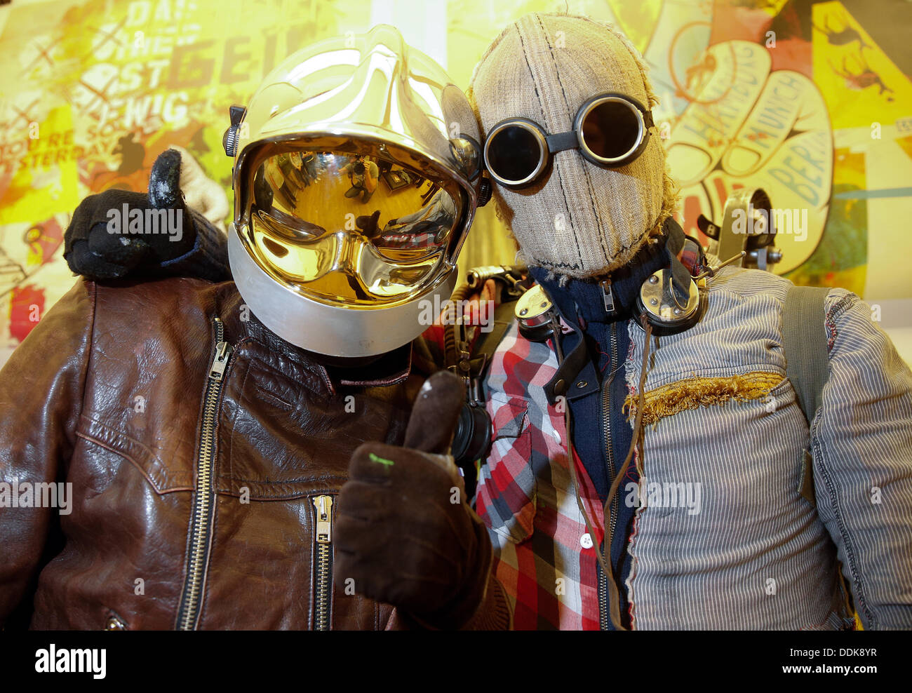 Hamburg, Germany. 04th Sep, 2013. The Hamburg designers Rocket (L) and ...