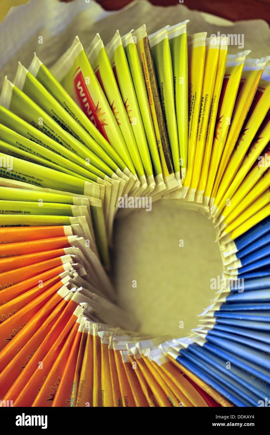 Circular tea bags hi-res stock photography and images - Alamy