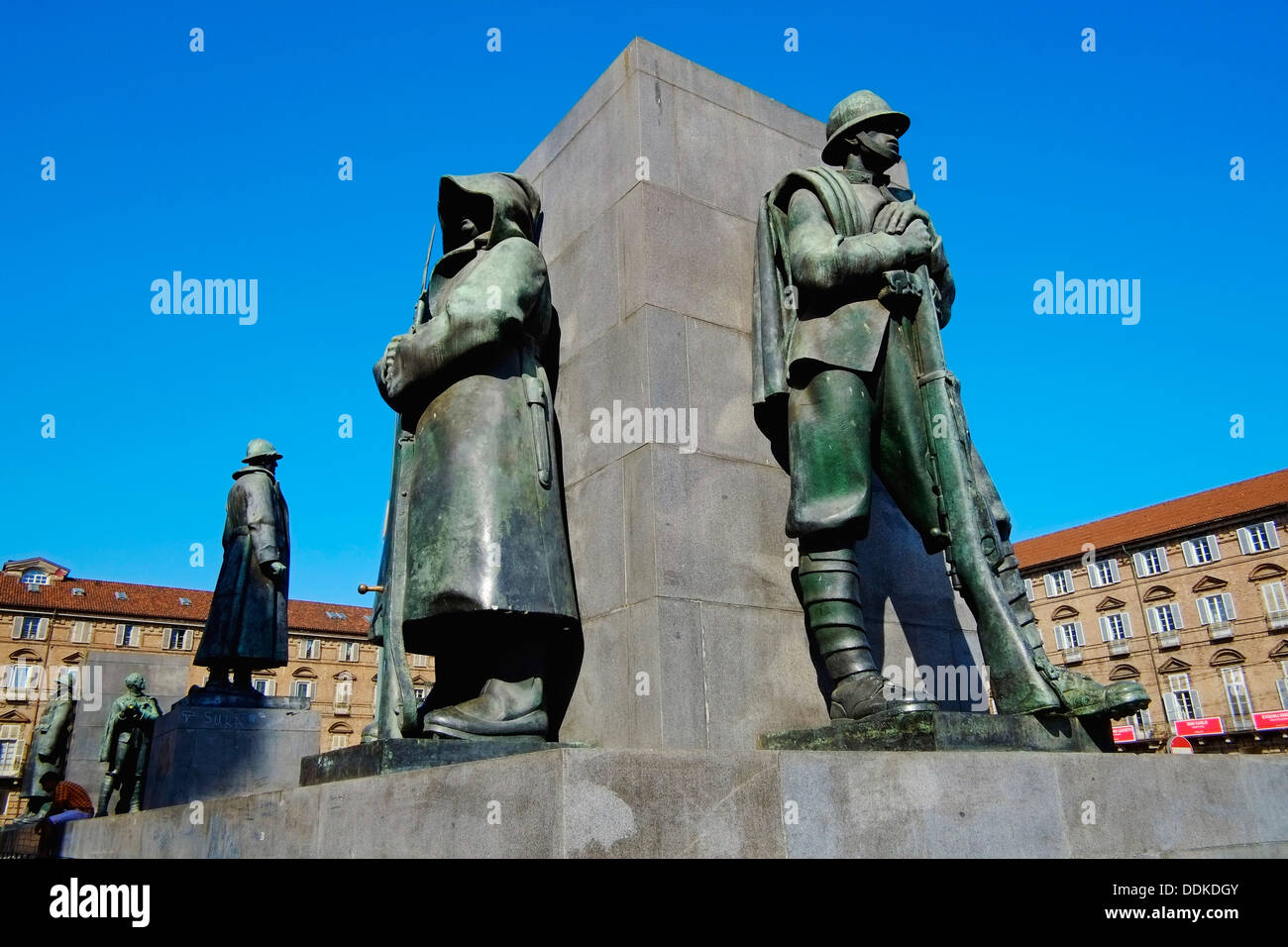 Turin italy monument statue hi-res stock photography and images - Alamy