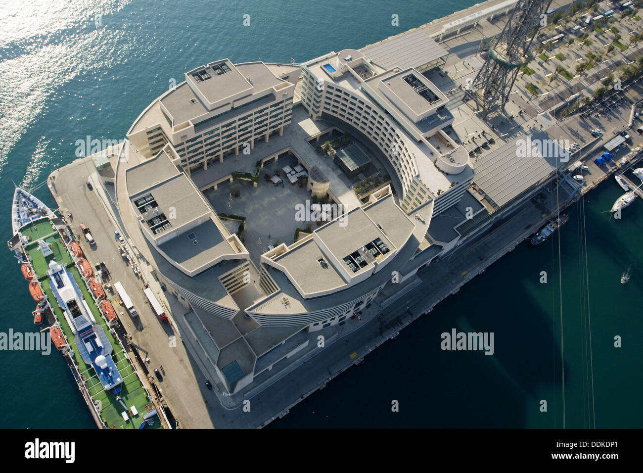 Barcelona world trade center hi-res stock photography and images - Alamy