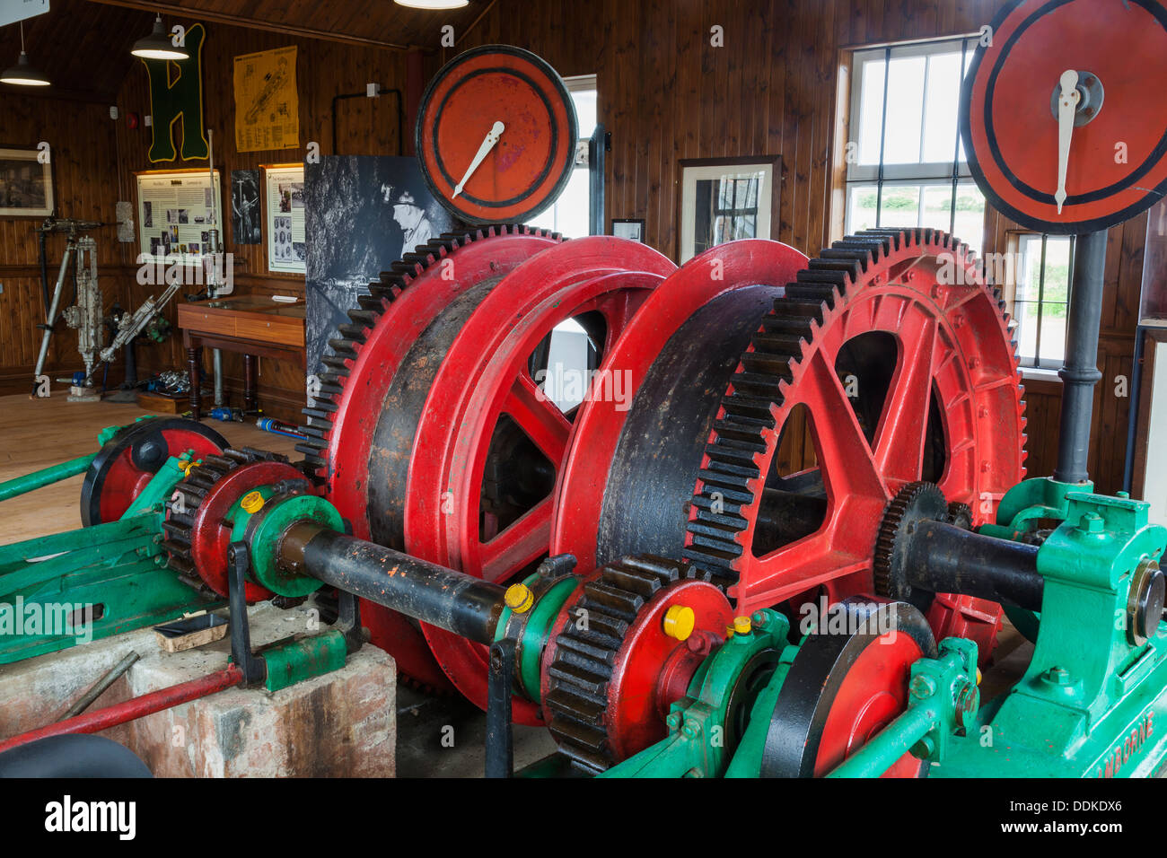England, Cornwall, Redruth, King Edward Mine, Exhibit of Historical ...