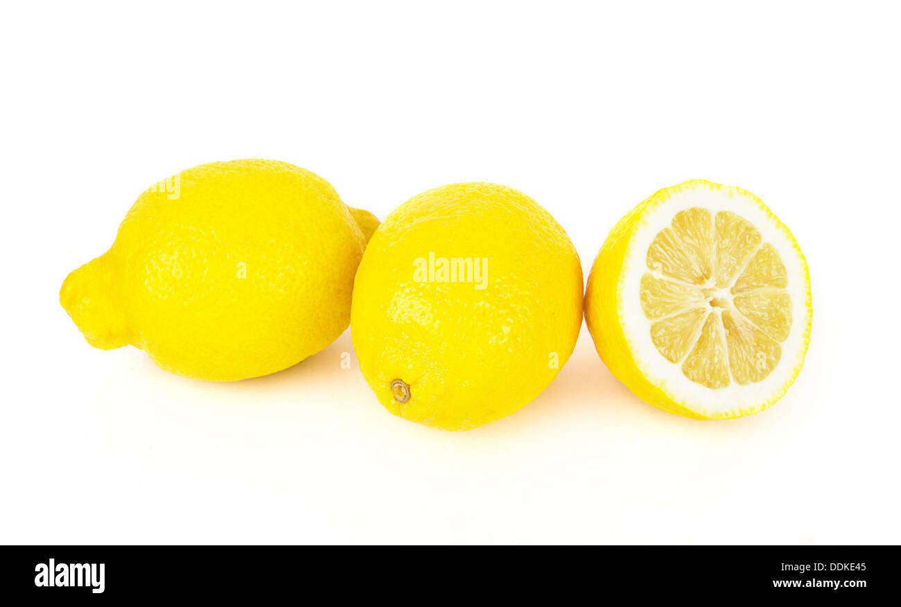 Fresh lemon fruit Stock Photo - Alamy