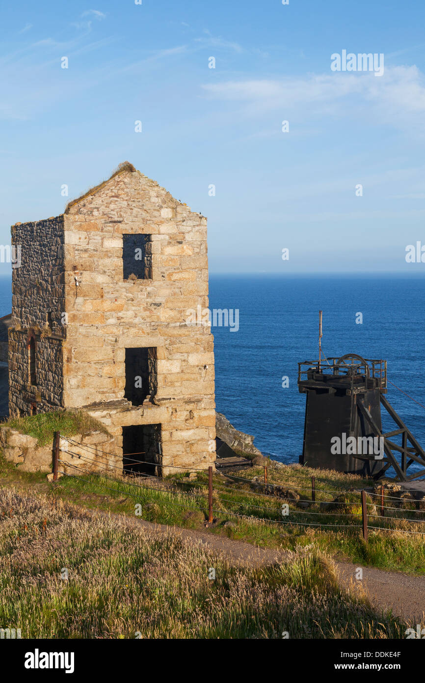 England, Cornwall, Levant Mine Stock Photo - Alamy