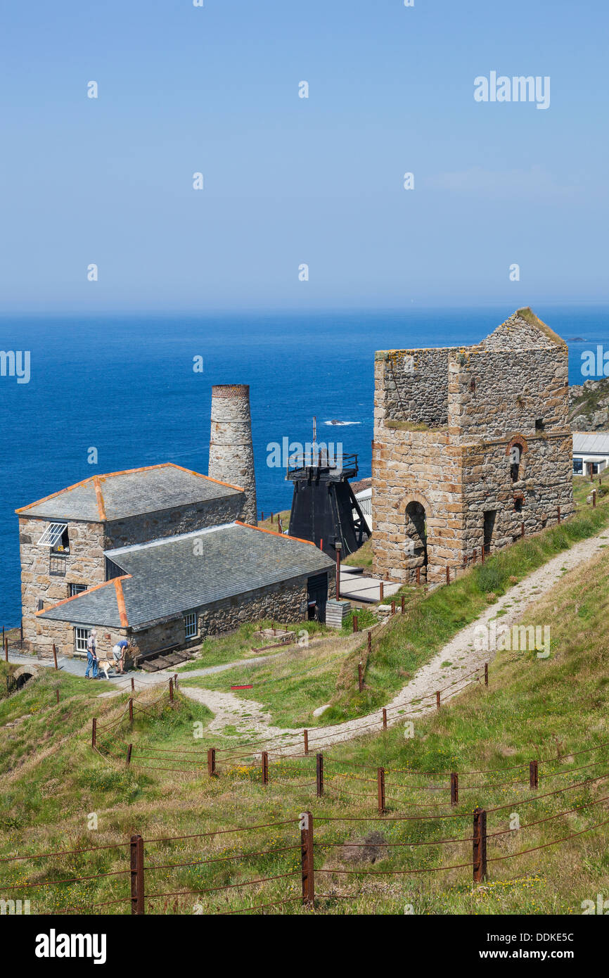 England, Cornwall, Levant Mine Stock Photo - Alamy