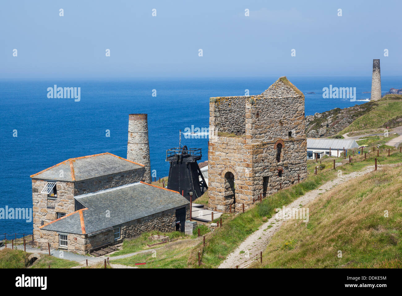 England, Cornwall, Levant Mine Stock Photo - Alamy