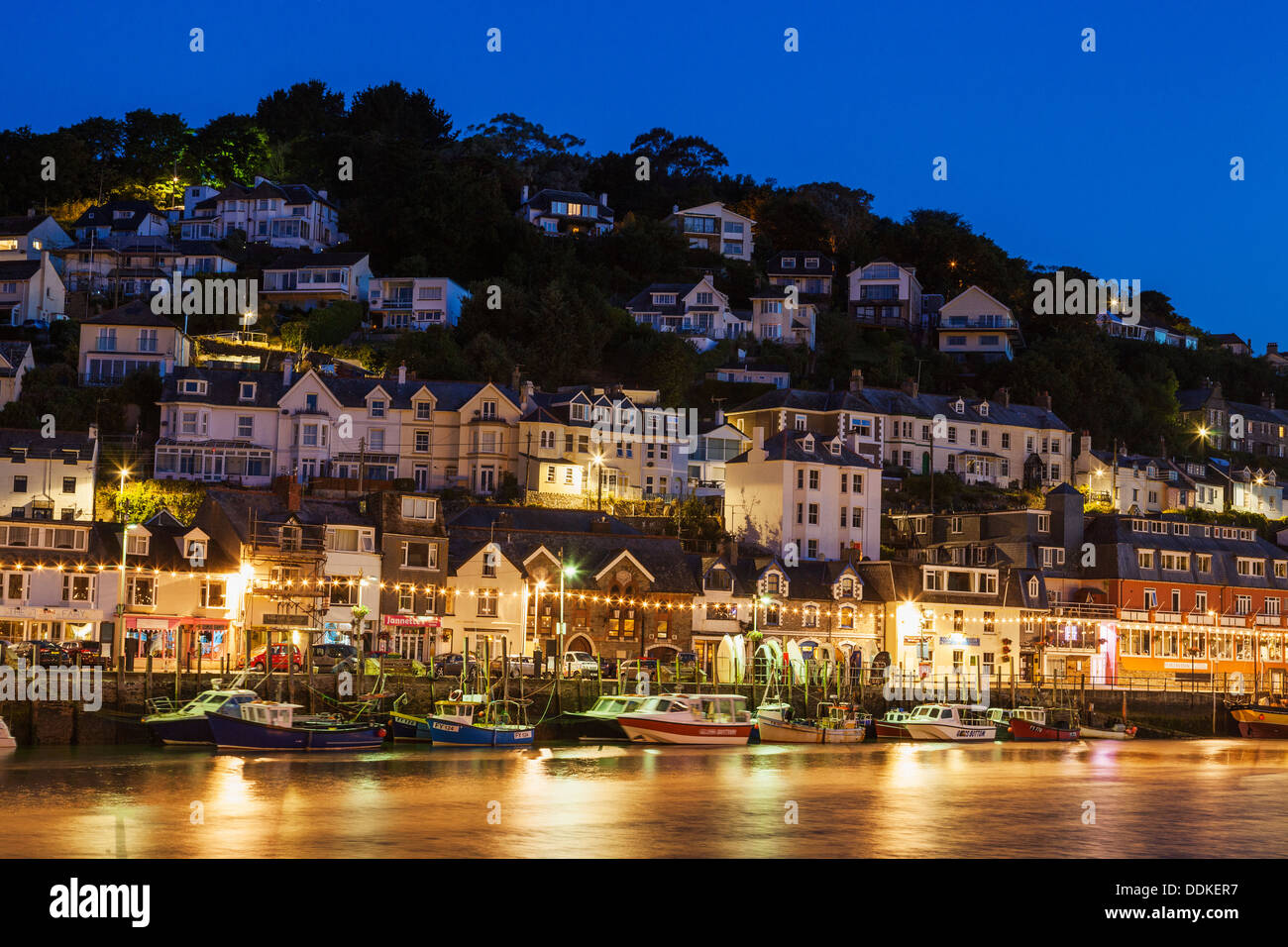 Looe cornwall night hi-res stock photography and images - Alamy