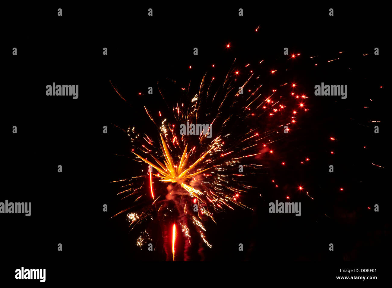 Fireworks Display, Mid-Winter Carnival, The Octagon, Dunedin, South ...