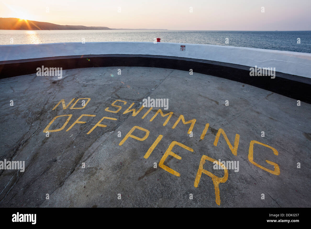 England, Cornwall, Looe, Banjo Pier Stock Photo - Alamy