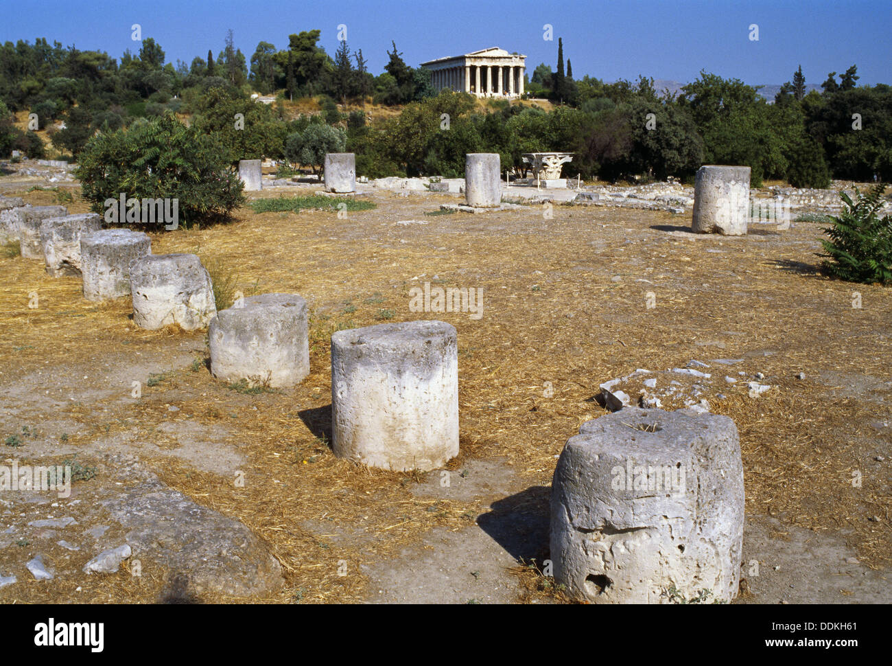 Middle stoa in the ancient agora hi-res stock photography and images ...