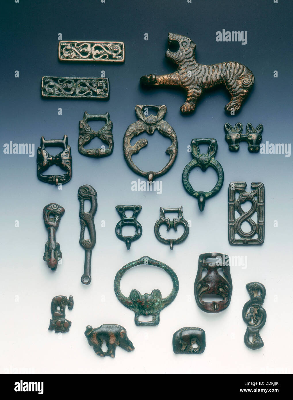 Ordos bronzes, 7th-1st century BC. Artist: Unknown Stock Photo - Alamy