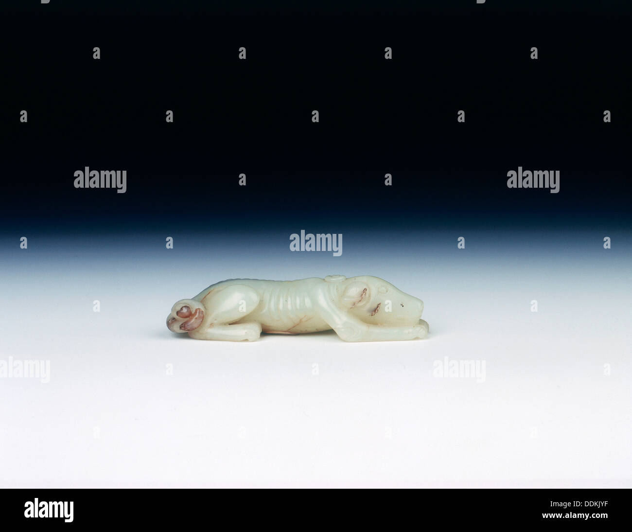 Jade hound dog, Ming dynasty, China, 1368-1644. Artist: Unknown Stock ...