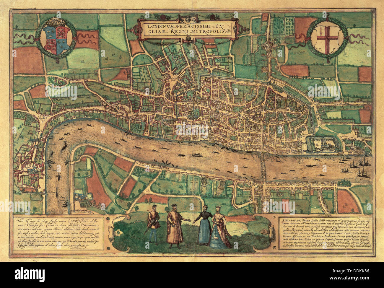 England Map 16th Century High Resolution Stock Photography and Images ...