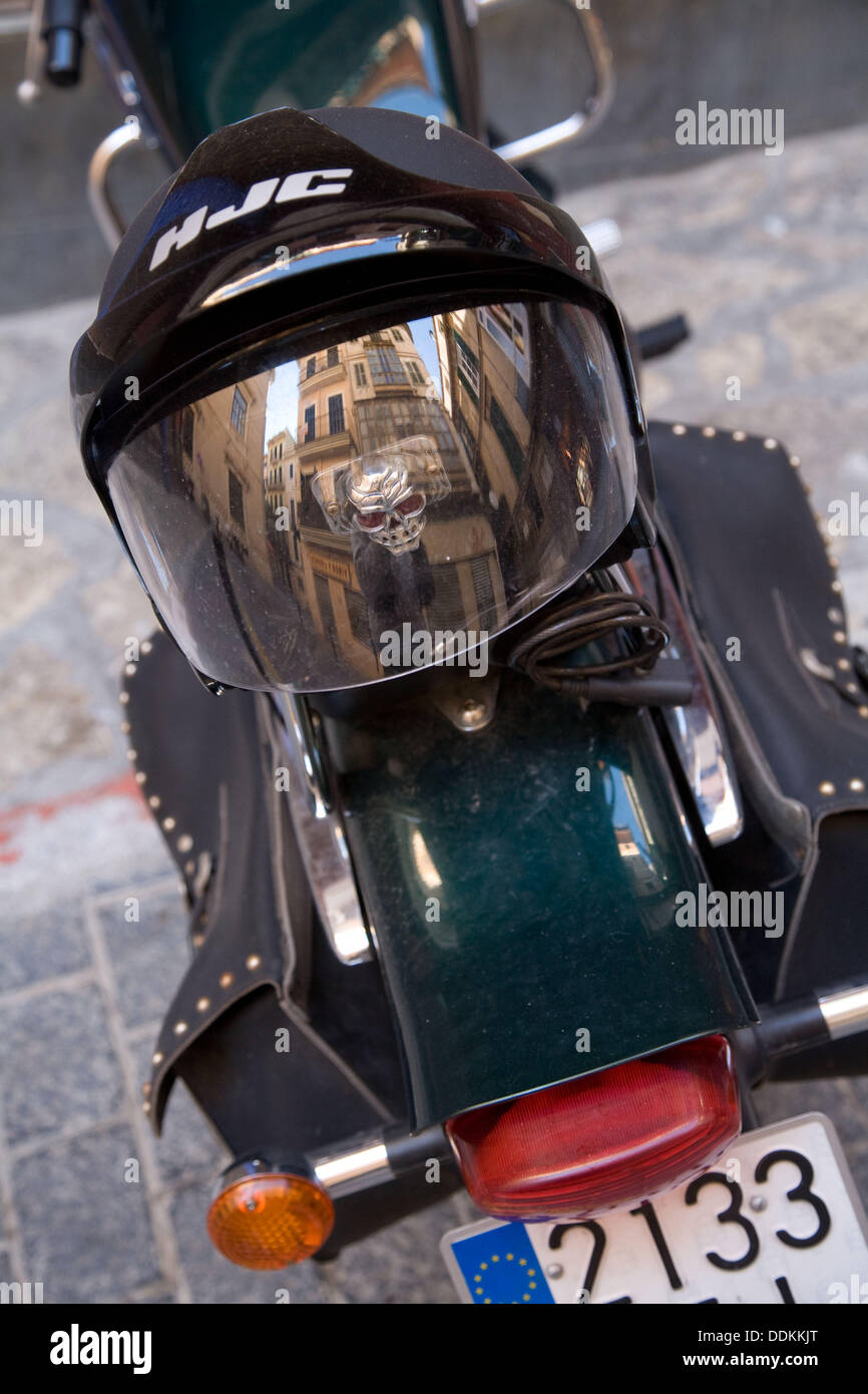 Helmet reflection hi-res stock photography and images - Alamy