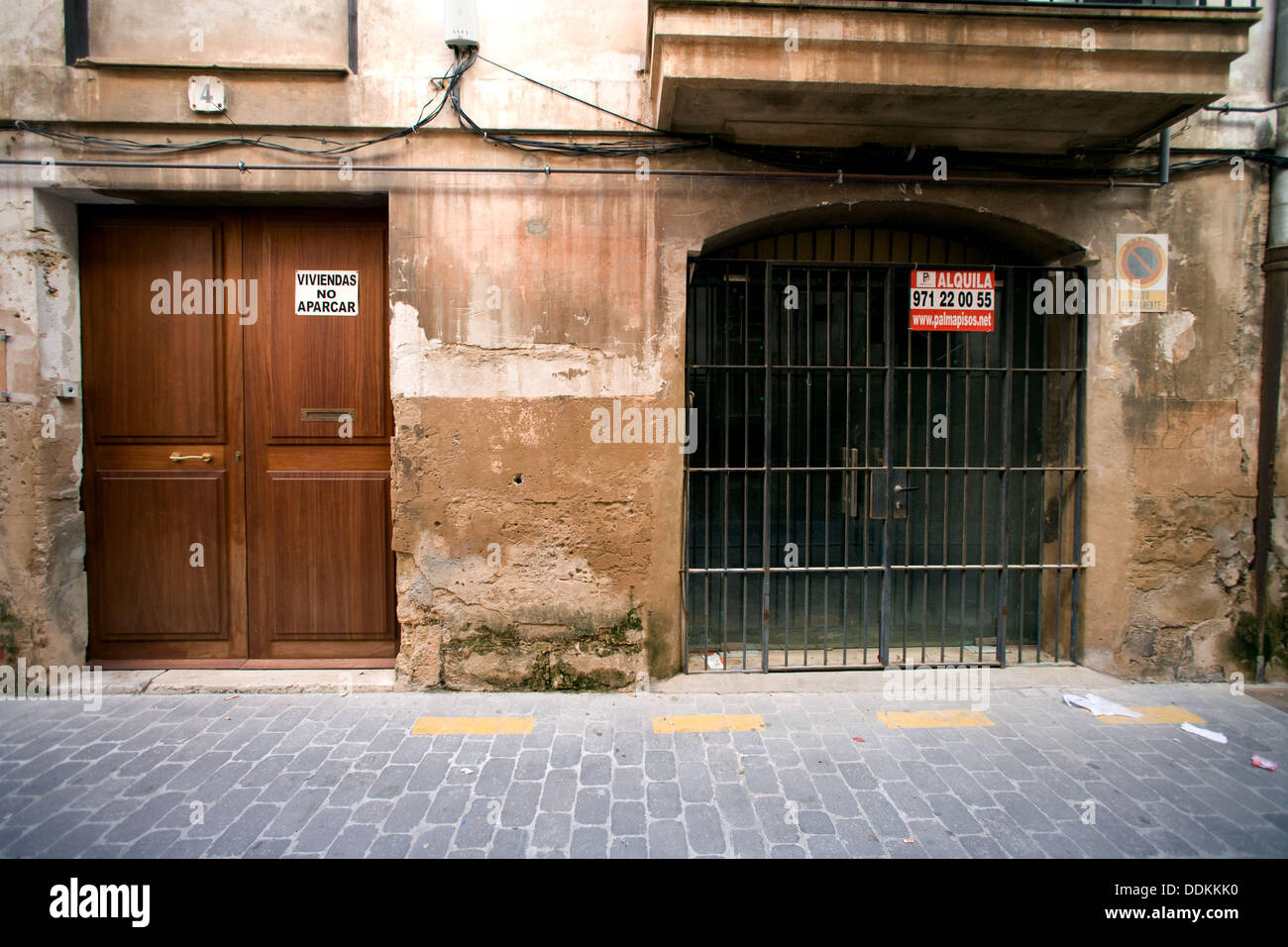 Signs Mallorca Majorca Spain Europe High Resolution Stock Photography ...