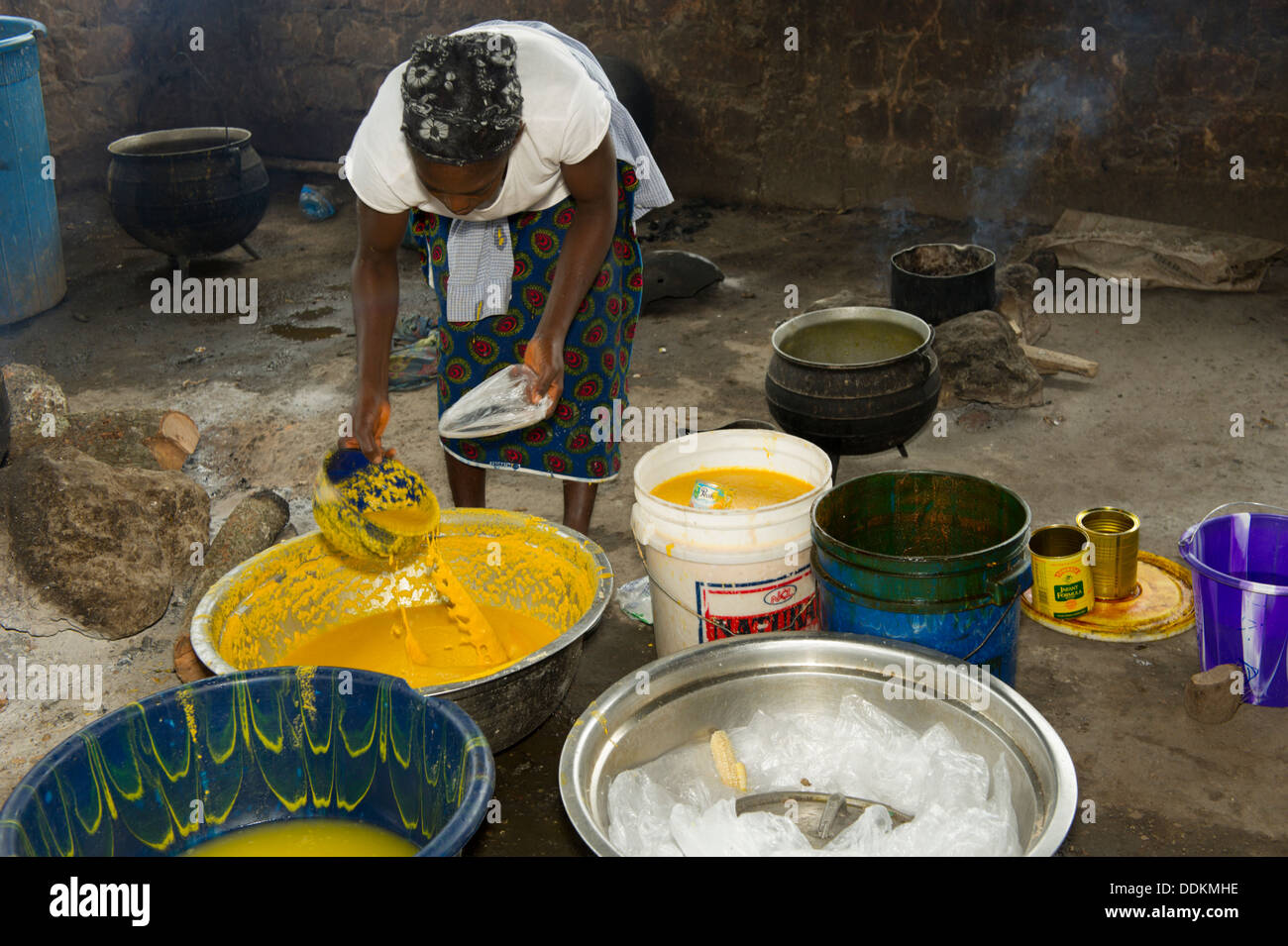 Maize meal porridge hi-res stock photography and images - Alamy