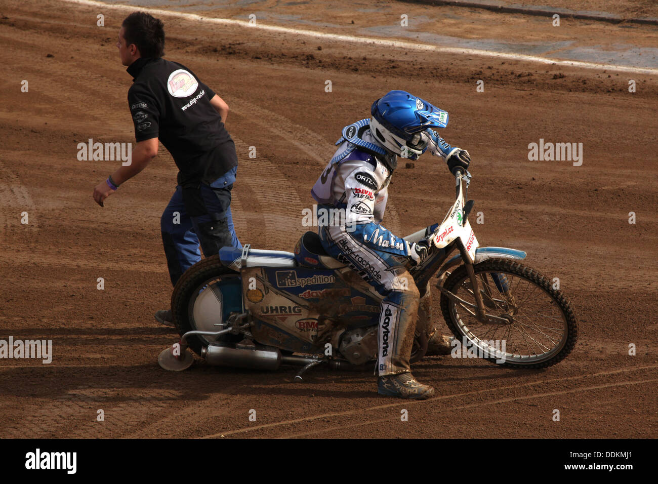 Speedway competition the Golden Helmet Prix in Pardubice, Czech ...