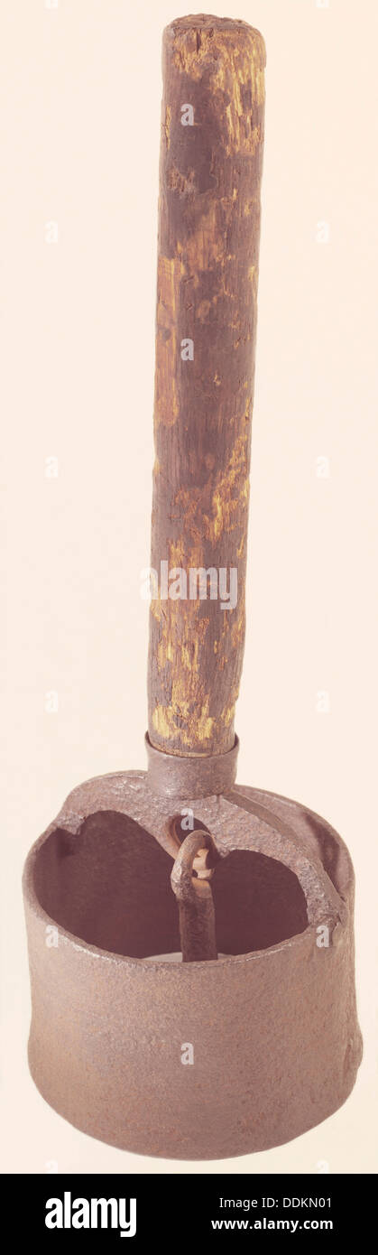 Plague bell, 17th century. Artist: Unknown Stock Photo - Alamy