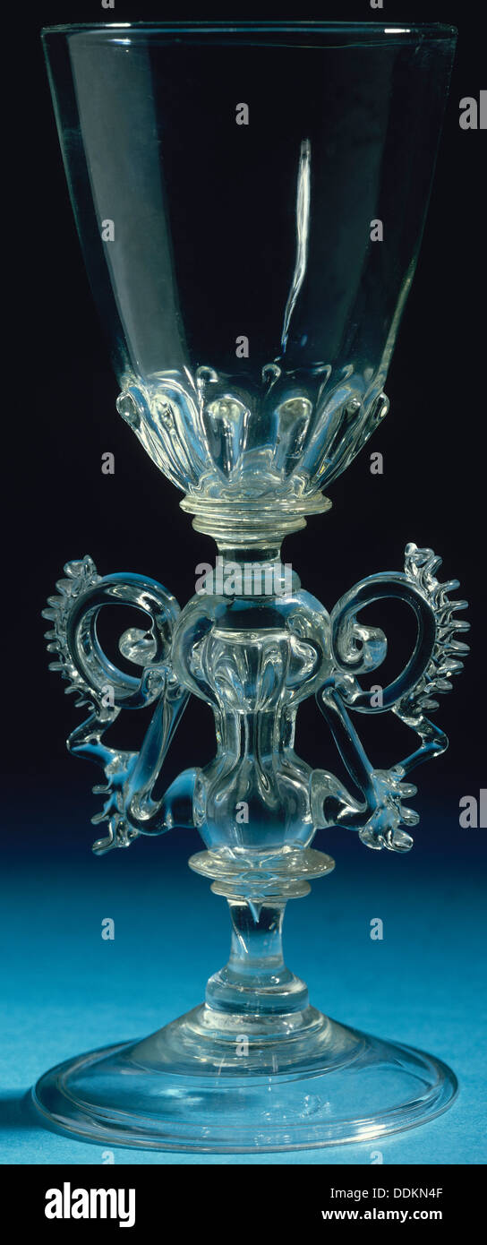 Two-handed goblet, (17th century?). Artist: Unknown Stock Photo - Alamy