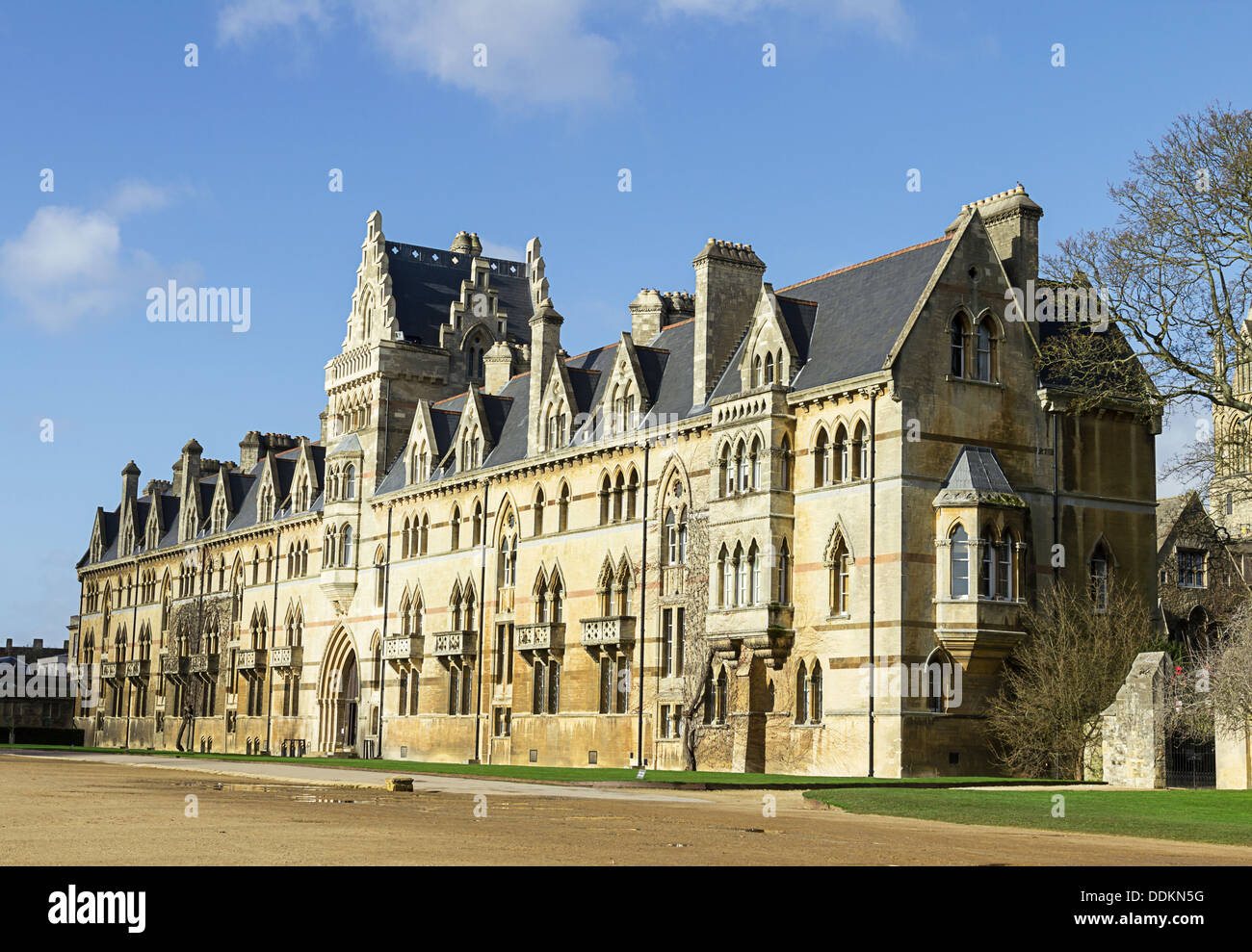 Christ Church college in Oxford Uk Stock Photo - Alamy