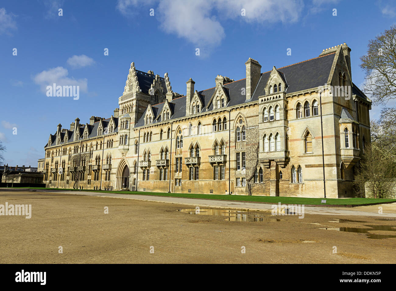 Christ Church college in Oxford Uk Stock Photo - Alamy