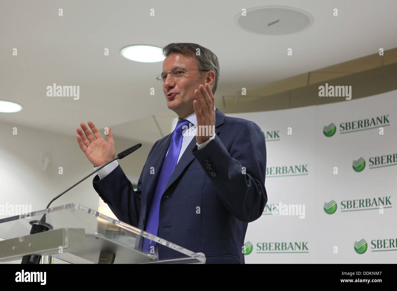 Herman Gref, Chairman of the Management Board and CEO of Sberbank of ...