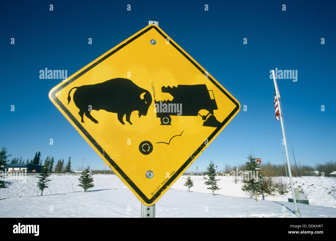 Buffalo warning hi-res stock photography and images - Alamy