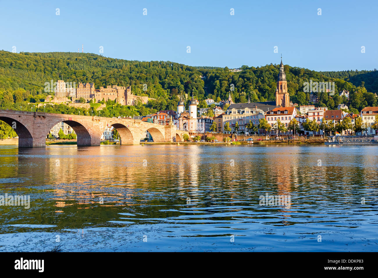 Bridge in Heidelberg Stock Photo - Alamy