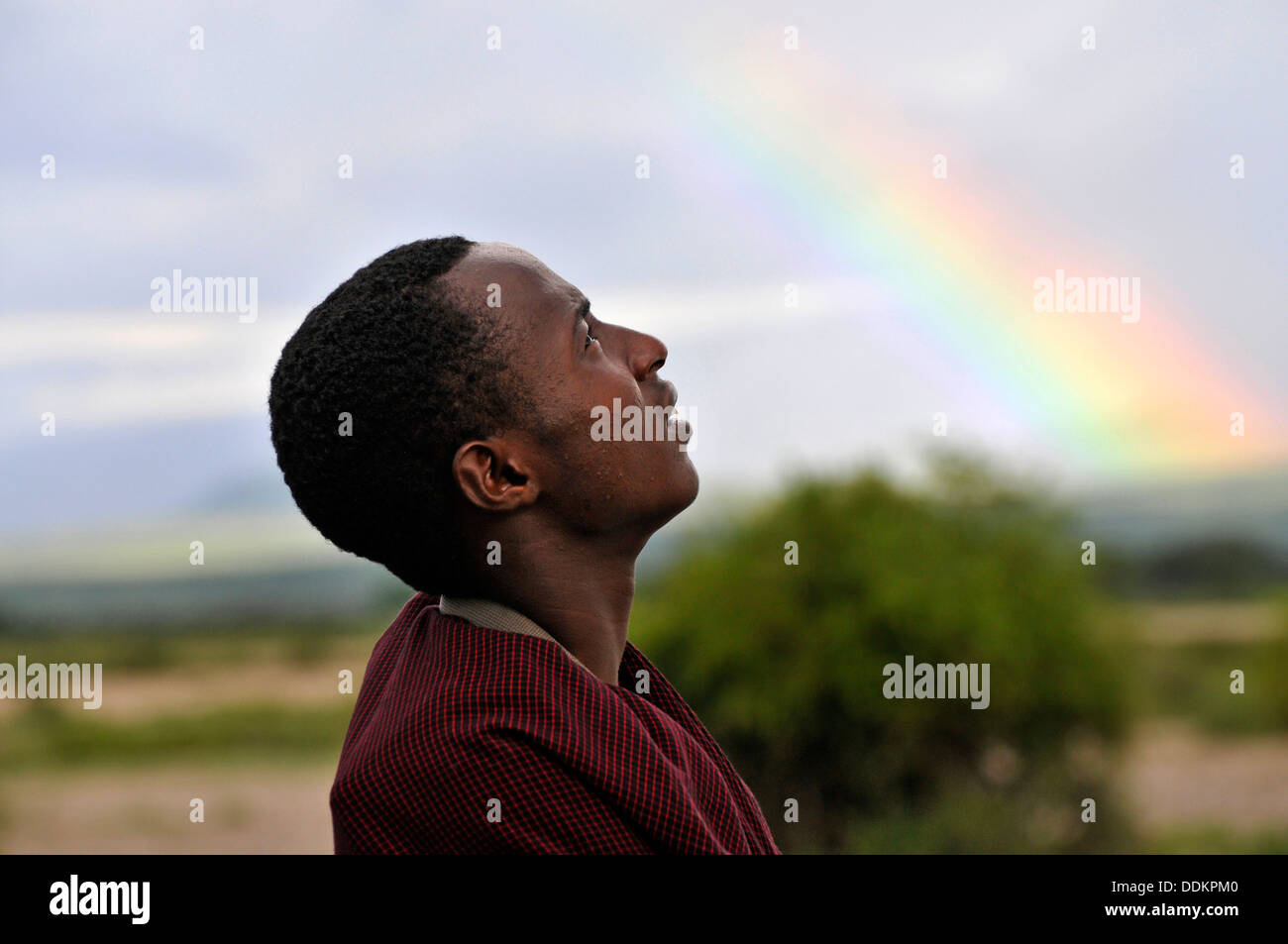 Rainbow man hi-res stock photography and images - Alamy