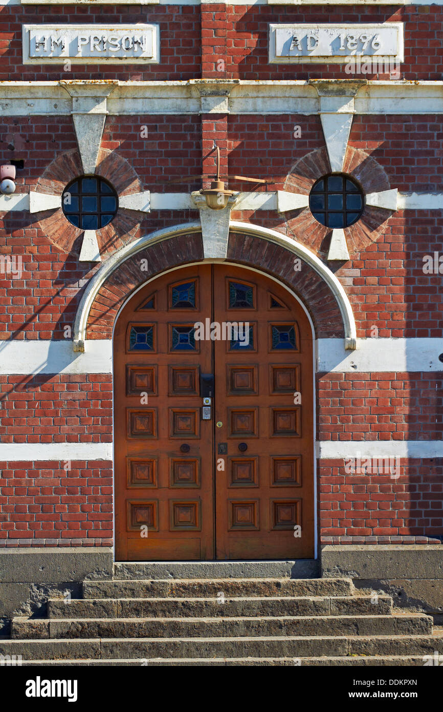 Entrance to old Dunedin Prison (1896), Dunedin, South Island, New ...