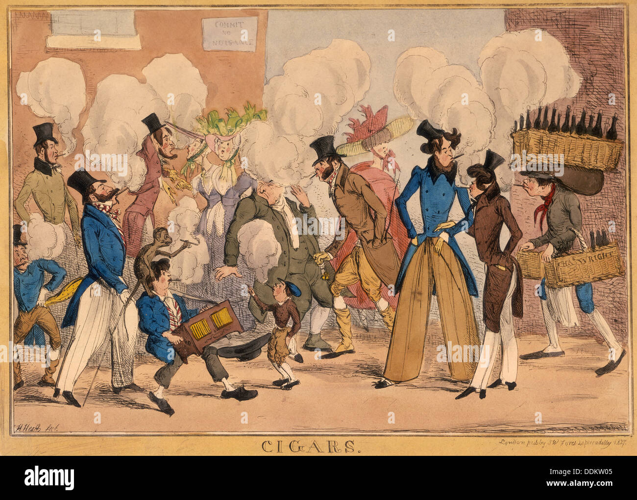 Women smoking cigars hi-res stock photography and images - Alamy